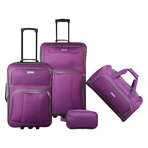 Elite 4 Piece Travel Set Purple | Smart Price Specials | PnP Home