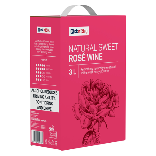 PnP Natural Sweet Rose 3L | PnP