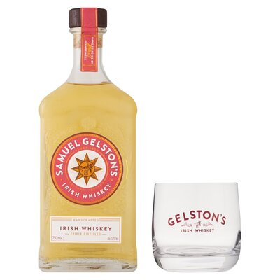 Samuel Gelston's Irish Whiskey With Glass 750ml | PnP