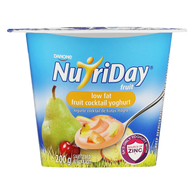 Danone Nutriday Low Fat Fruit Cocktail Fruit Yoghurt 200g | PnP