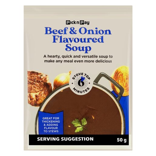 PnP Beef & Onion Packet Soup 50g | PnP