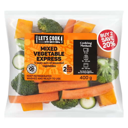 PnP Mixed Vegetables Express 400g | PnP