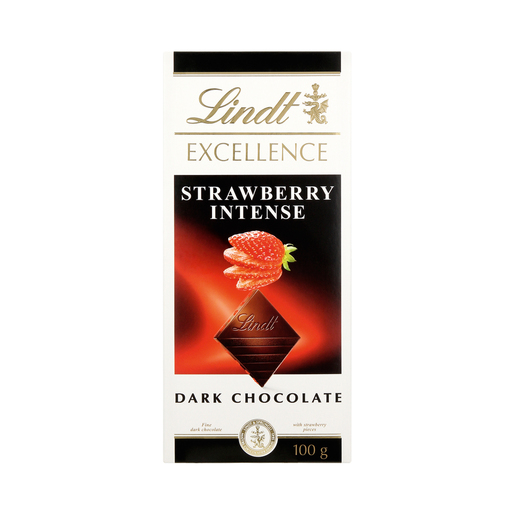 Lindt Excellence Strawberry Intense Dark Chocolate 100g x 20 | PnP