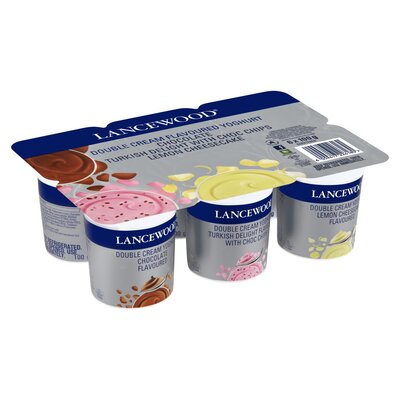 Lancewood Double Cream Chocolate, Turkish Delight With Choc Chips ...