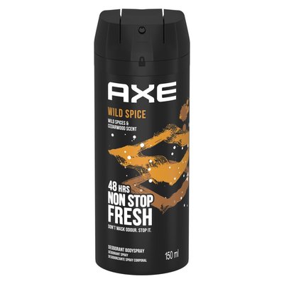 Axe Wild Spice Aerosol Deodorant Body Spray 150ml | Smart Price ...