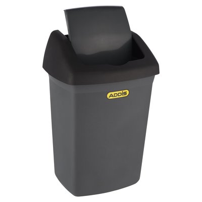Addis 12L Flip Top Bin Dark Grey | PnP