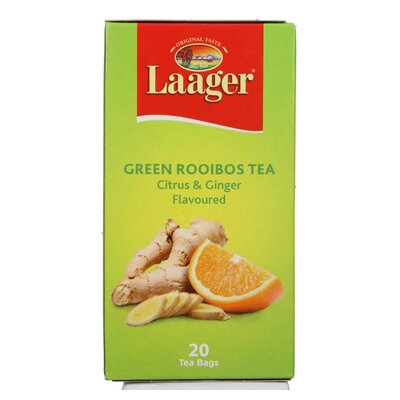 Laager Tea Green Rooibos Citrus 20 Pack | PnP