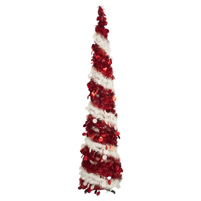 Santa's Village Red Pop Up Tree 34cm | PnP