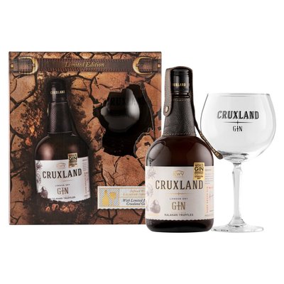 Cruxland Gin & 2 Glasses Gift Pack 750ml | PnP
