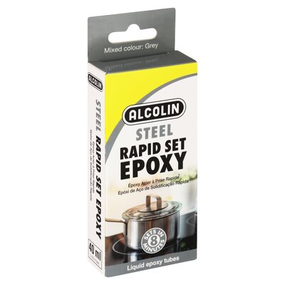 Alcolin Steel Epoxy Liquid Rapid Set 40ml | PnP