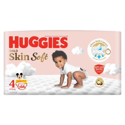 Huggies Dry Comfort Size 4 Nappies 44 Pack | PnP