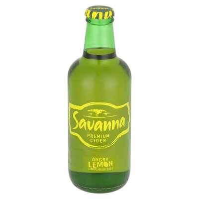 Savanna Cider Angry Lemon NRB 24 x 330ml | PnP