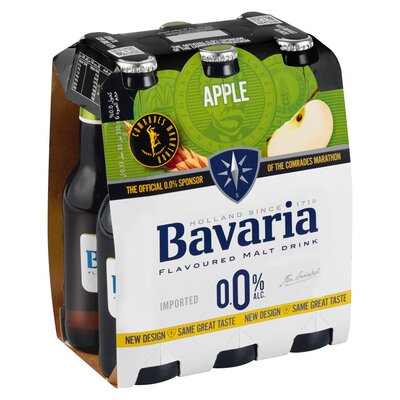 Bavaria Malt 0% Apple NRB 6 x 330ml | PnP