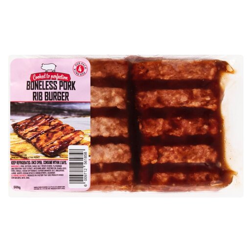 Uncle Joe's Pork Rib Burger 500g | PnP