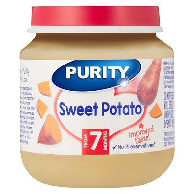 Purity Jar Sweet Potato 125ml from 7 Months | PnP