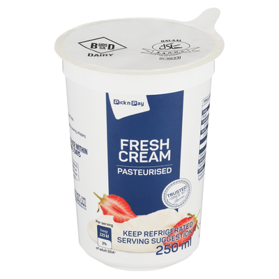 PnP Fresh Cream 250ml | PnP