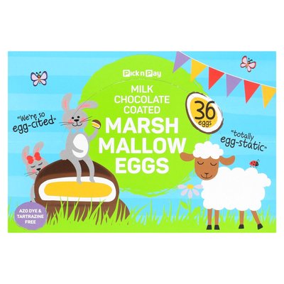 Pnp Chocolate Coated Marshmallow Eggs 36s | PnP
