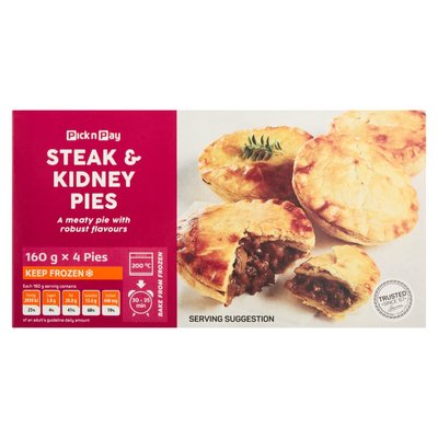 PnP Steak & Kidney Pies 4 Pack | Smart Price Specials | PnP Home