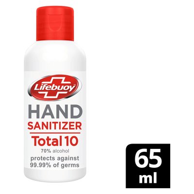 Lifebuoy Total 10 Waterless Hand Sanitizer Gel 65ml x 768 | PnP