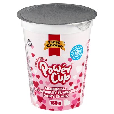 First Choice Power Cup Strawberry 150g | PnP