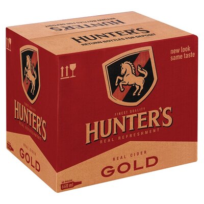 Hunters Gold Bottle + Deposit 12 x 660ml | PnP