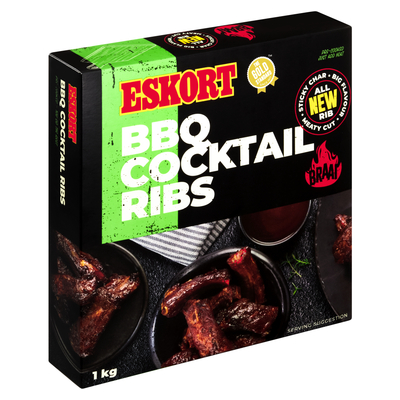 Eskort Bbq Cocktail Ribs 1kg | PnP