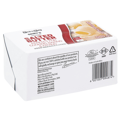 PnP Salted Butter 500g | PnP