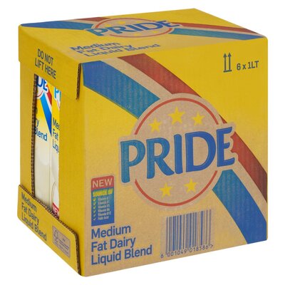 Pride Medium Fat Dairy Liquid Blend 6 x | PnP