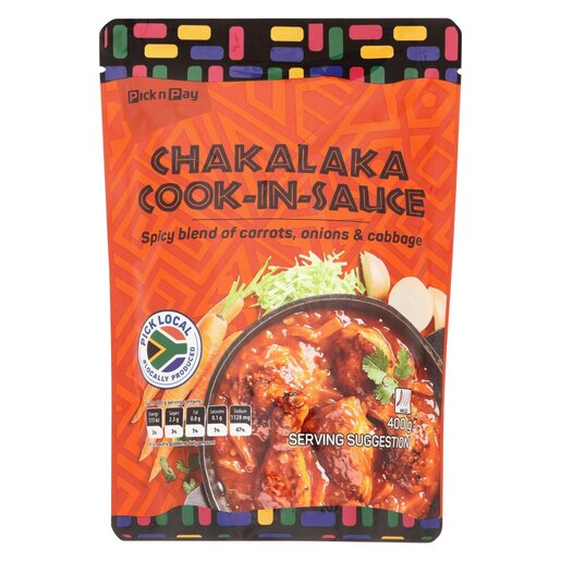 PnP Chakalaka Cook In Sauce 400g | PnP