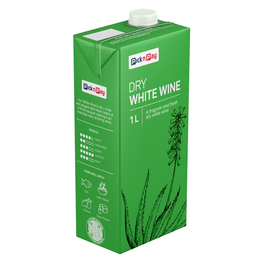 PnP Dry White Wine 1L | PnP