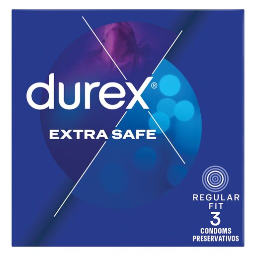 Durex Extra Safe Regular Fit Condoms 3 Pack | PnP