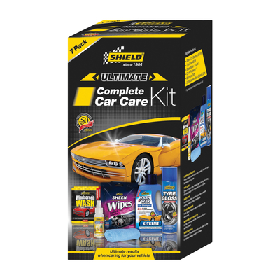 SHIELD Ultimate Complete Car Care Kit 8 Piece Smart Price Specials PnP Home