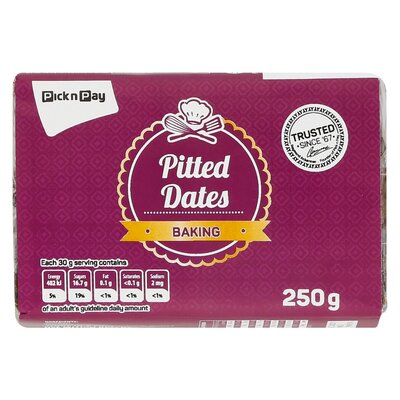 PnP Pitted Dates Brick 250g | PnP