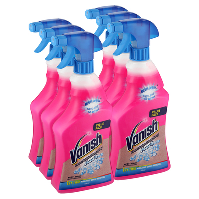 Vanish Carpet &Multi Fabric Power Trigger 750ml x 6 | PnP