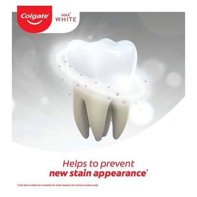 Colgate Max White Lasting White Flouride Toothpaste 75ml | PnP