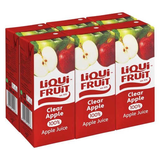 Liqui-Fruit Clear Apple 100% Apple Juice 6 x 200ml | PnP