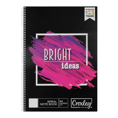 Croxley A4 192 Page Counter Book Quad & Margin | PnP