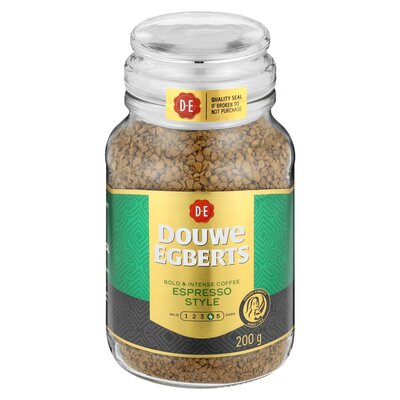 Douwe Egberts Espresso Style Instant Coffee 200g | Smart Price Specials ...