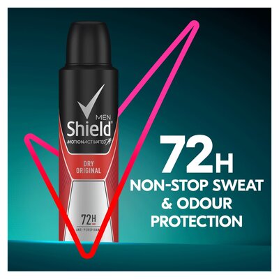 Shield Men Dry Original Antiperspirant Deodorant Body Spray 150ml | PnP