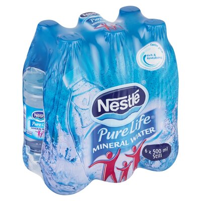 Nestle Pure Life Still Mineral Water 500ml x 6 | PnP