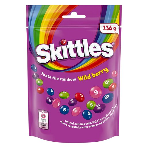 Skittles Wild Berry Sweets 136g | PnP