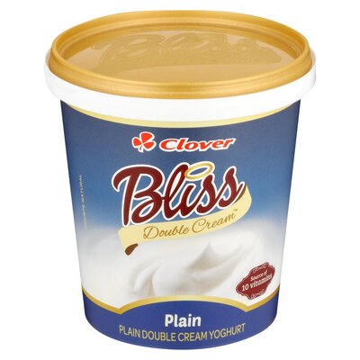 Clover Bliss Double Cream Plain Yoghurt 1kg | PnP