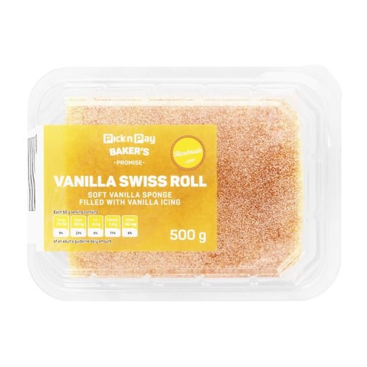 PnP Vanilla Swiss Roll 500g | Smart Price Specials | PnP Home