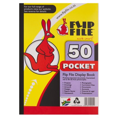 Flip File Display Book A4 20 Pocket | Smart Price Specials | PnP Home