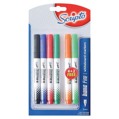 Scripto Pastel Highlighters 6 Pack | PnP