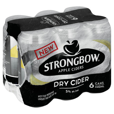 Strongbow Dry Can 6 x 440ml | PnP