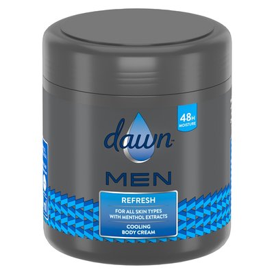 Dawn Men Refresh Cooling Body Cream 400ml | PnP