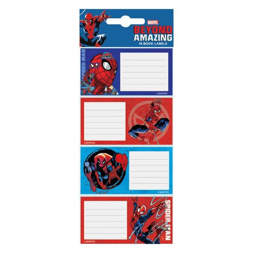 Creative Spiderman Book Labels | PnP