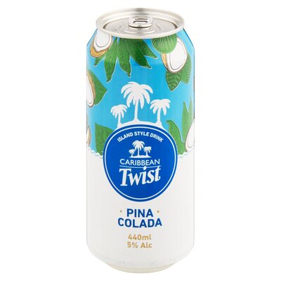Caribbean Twist Pina Colada Spirit Cooler 440ml | PnP