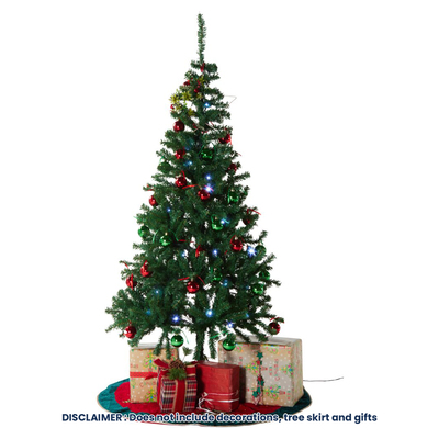 Santa's Village Pine Needle Christmas Tree 90cm | PnP